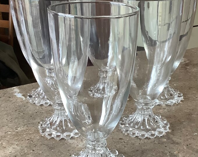 Vintage Anchor Hocking Boopie Glass 6 Piece Tall Tumbler Set Bubble Foot - Etsy