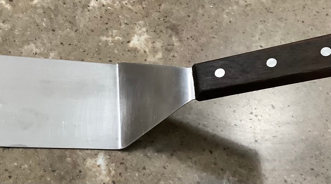 Vintage American Metal Craft Stainless Spatula Cooking Flipper Utensil ...