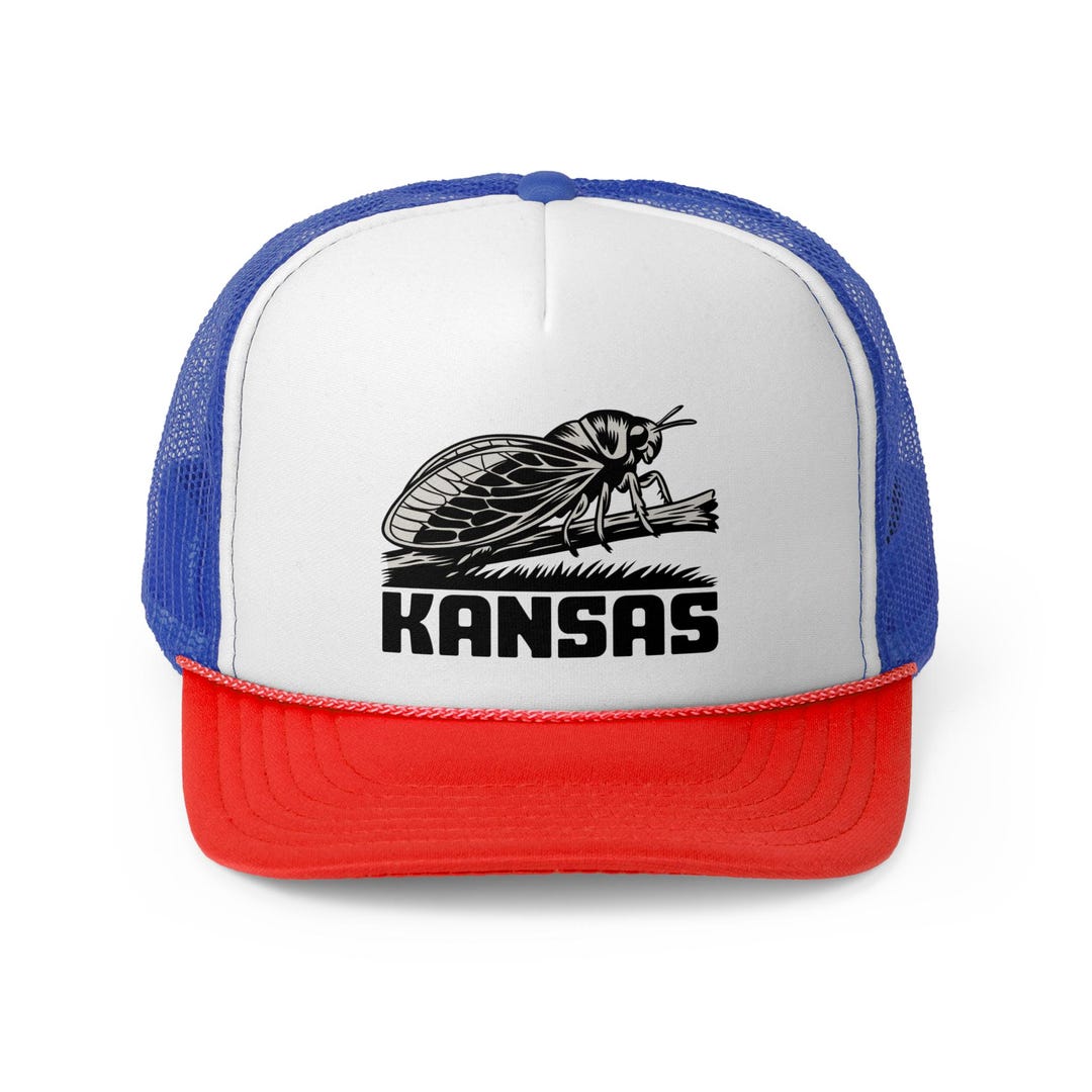 Cicada Kansas Trucker Cap: Vintage Style Outdoor Hat - Etsy