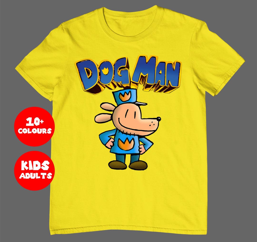Dogman T-shirt, Humanoid Animal Dog Man 2025 Comic Story Children ...
