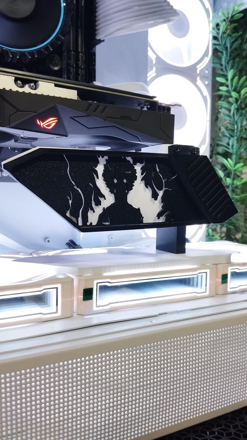 GPU Holder - Custom 3D Printed Anime Graphics Card Support Bracket for ...