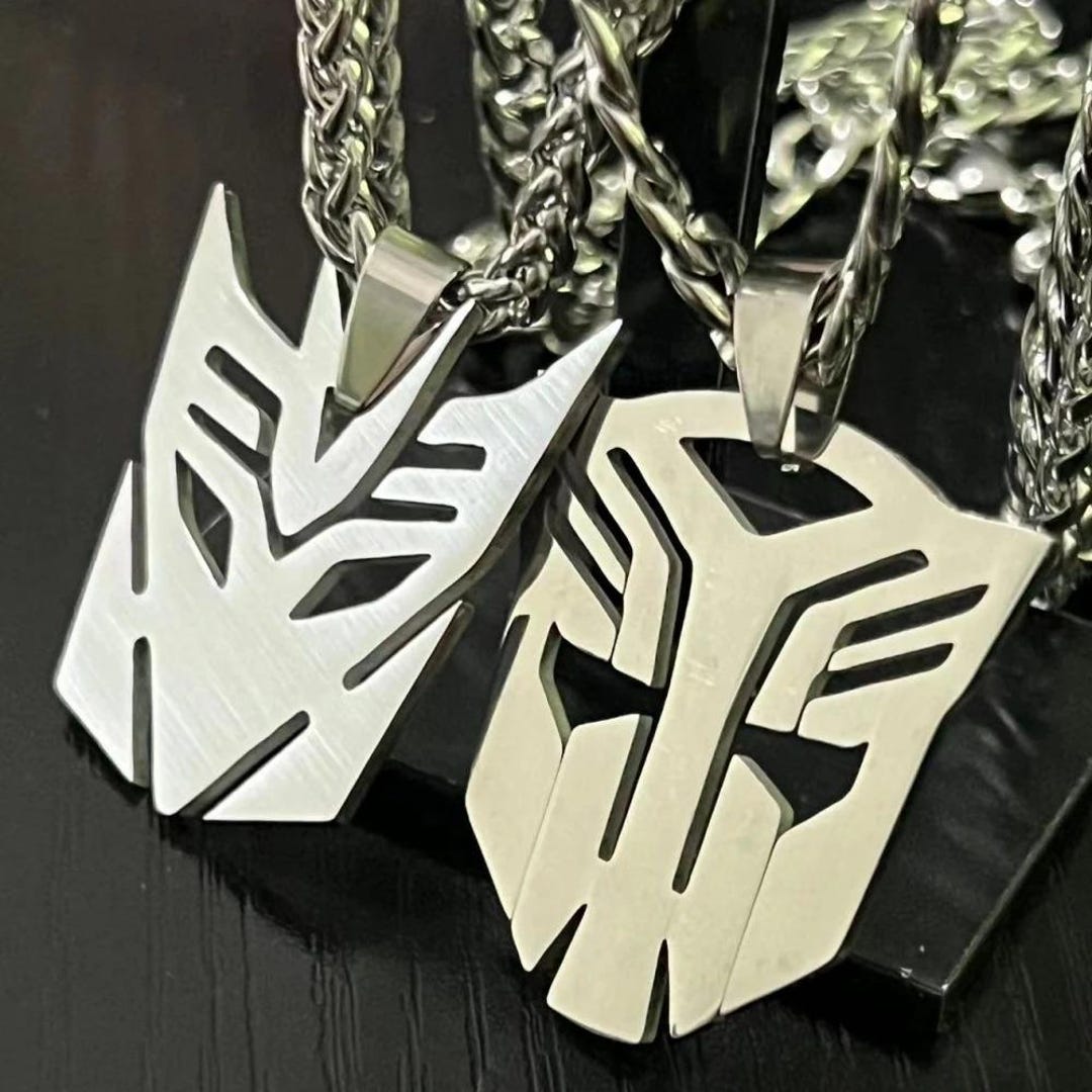 HNSP Anime Movies Decepticons Optimus Prime Autobots Stainless Steel ...
