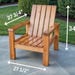 Outdoor Chair Plans, Patio Furniture , Garden Seating, Modern Plan ...