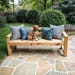 Outdoor Bench Plans: Garden Seating, Patio Furniture, Woodworking Plans ...