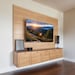 DIY Floating TV Console Plan: Modern Media Center (PDF Download) - Etsy