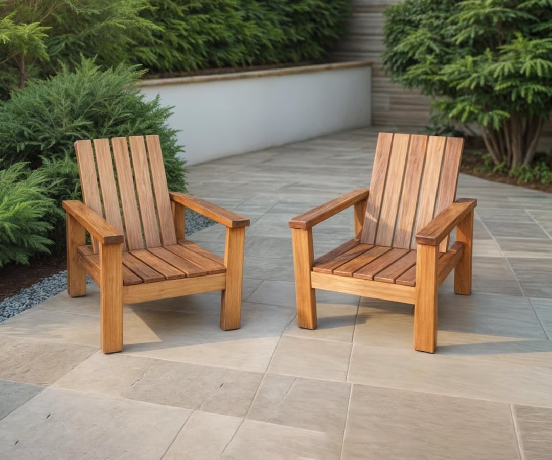 Outdoor Chair Plan: DIY Patio & Garden Chair (PDF Download) - Etsy