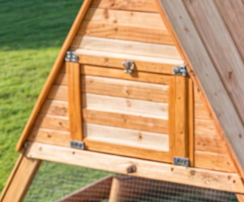 A-frame Chicken Coop Plan: Step-by-step Garden Coop Build (digital ...