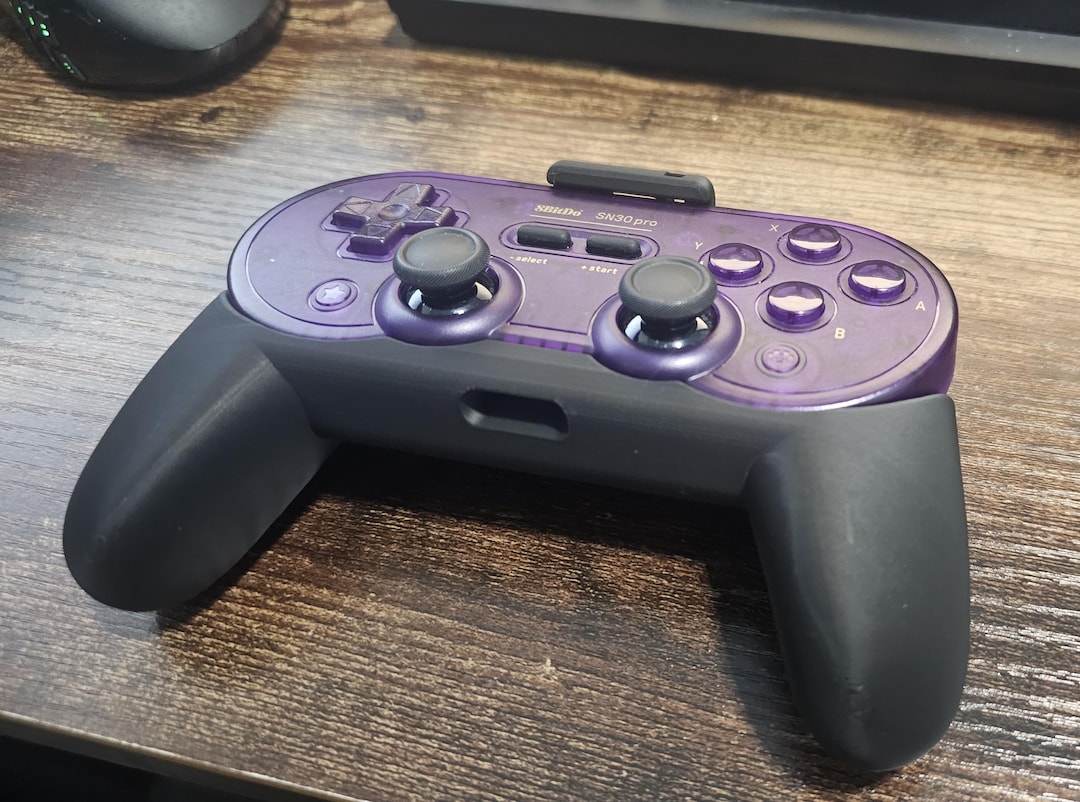 Ergonomic Grip for 8bitdo SN30 Pro Controller: Comfort Upgrade - Etsy
