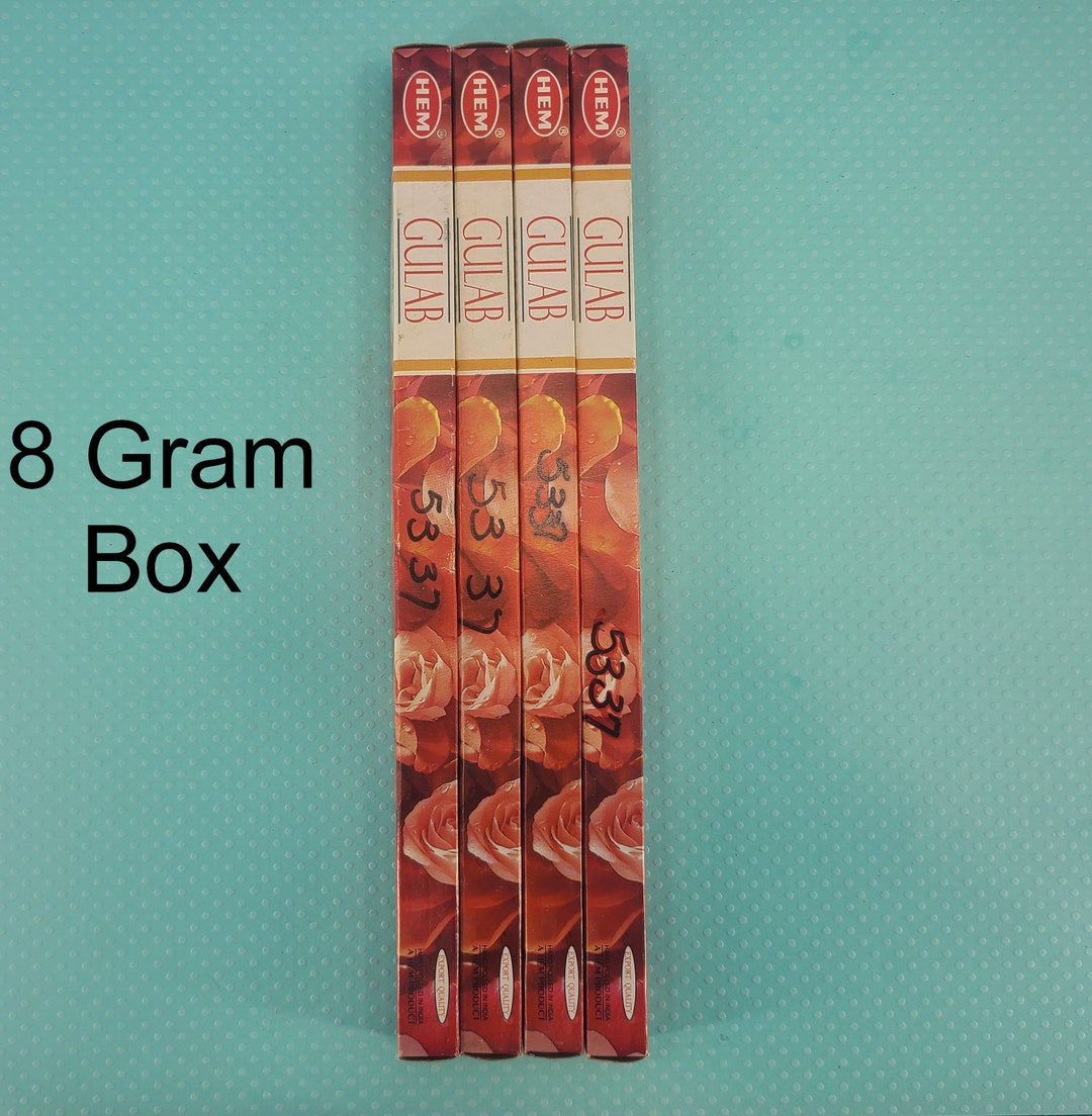 HEM Precious Gulab (rose) 8 Gram Incense Magical Fire - Etsy