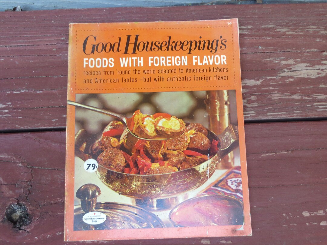 1967 Foods With Foreign Flavor, Good Housekeeping, Vintage Cookbook - Etsy