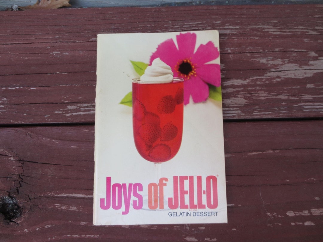 Joys of Jello, Vintage Cookbook Booklet, General Foods - Etsy