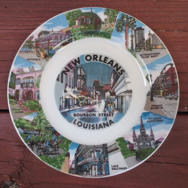 New Orleans Souvenir Plate - Etsy