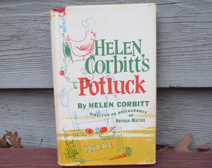 1962 Helen Corbitt’s Potluck, Vintage Cookbook - Etsy