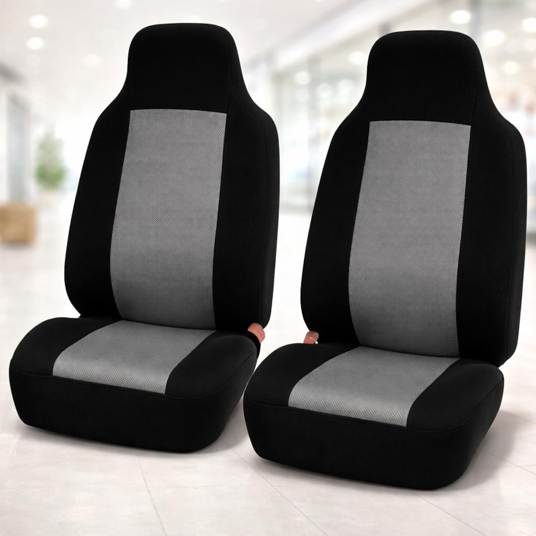 Car Seat Covers Front Set Universal Fit, Automotive Seat Covers for SUV ...