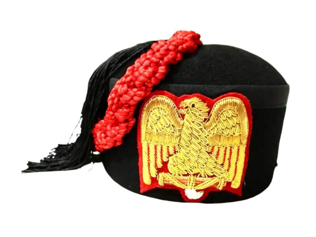 WW2 Italian Mussolini Fez Cap Reproduction New Condition - Etsy
