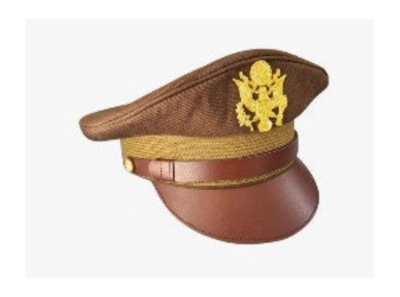 WW2 USAAF US Army Officers Visitor Hat Crusher Style Cap New Condition ...