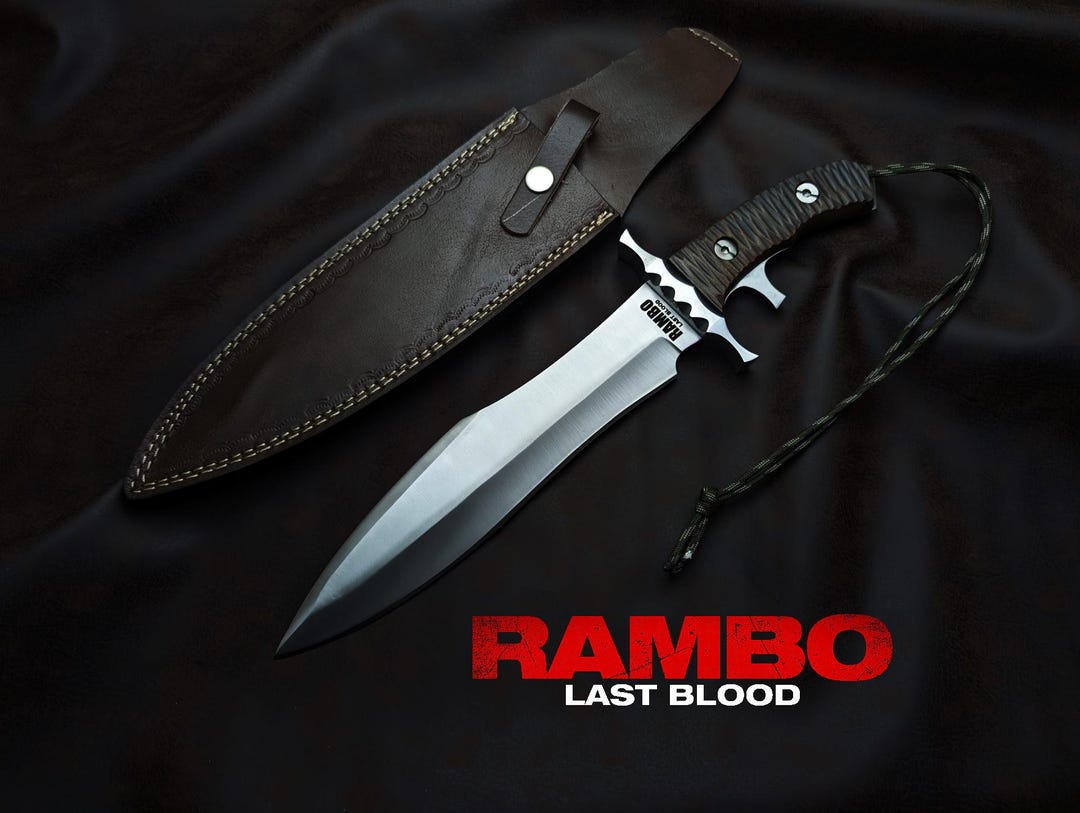 Rambo Last Blood: Rambo V "heartstopper" Replica Knife | Stainless ...