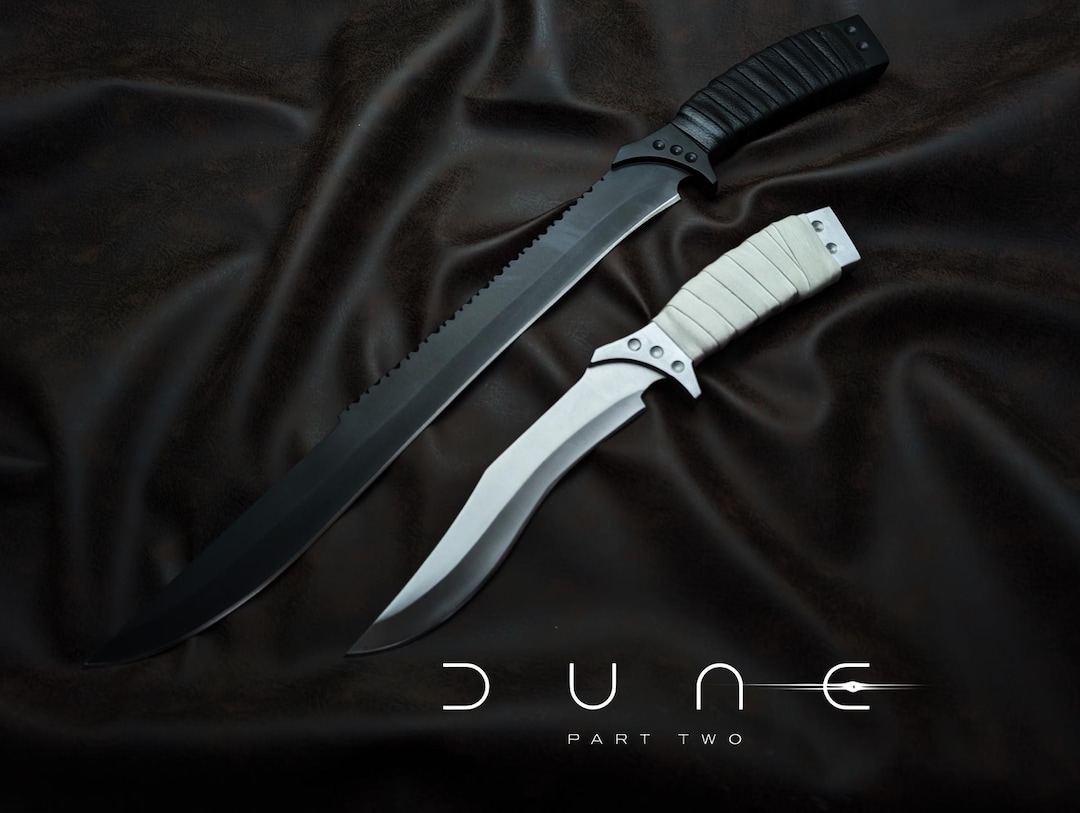 Dune 2 Knives: Feyd Rautha Movie Replica Handmade Knives | Carbon Steel ...