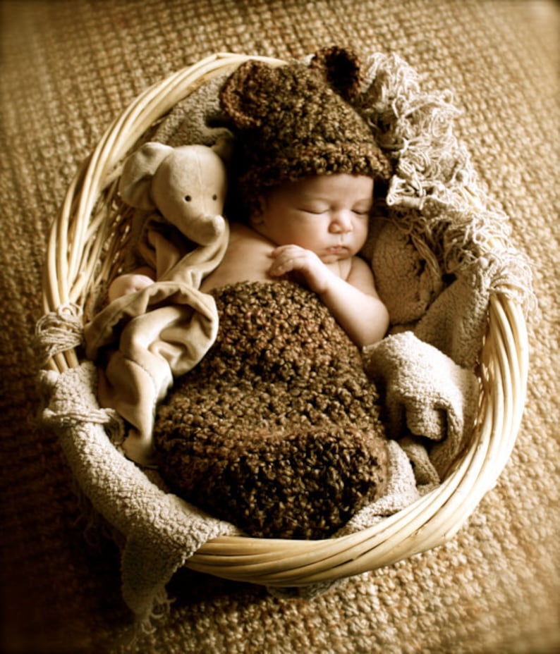 Little Bear Cocoon Crochet PDF Pattern - Etsy
