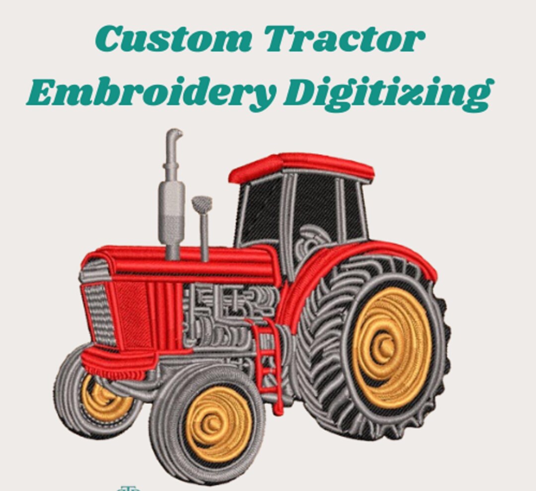 Tractor Embroidery Design/tractor Machine Embroidery Design/john Deere ...