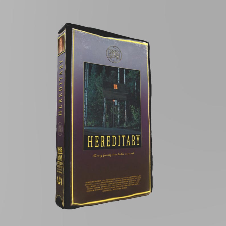 Hereditary 2018 Custom Printable VHS Cover/sleeve PNG Download - Etsy