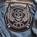 Skull Wings Biker Patch Embroidery Design: Custom Text (digital Download) (DST PES Jef HUS) - Etsy