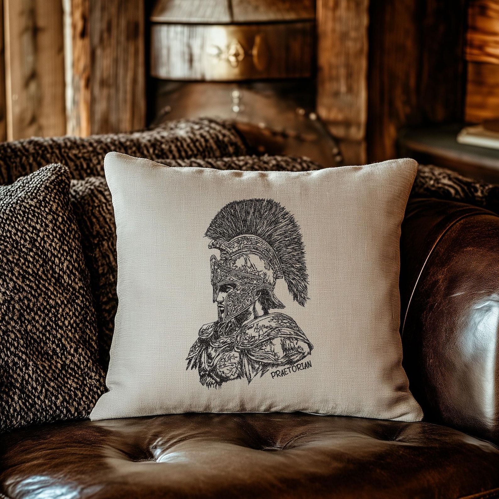 Praetorian Roman Warrior Embroidery Design - Warrior Gladiator Unique ...