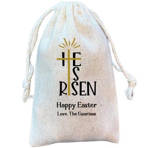 He is Risen Christian Easter Gift and Favor Bags for Candy, Treats and ...