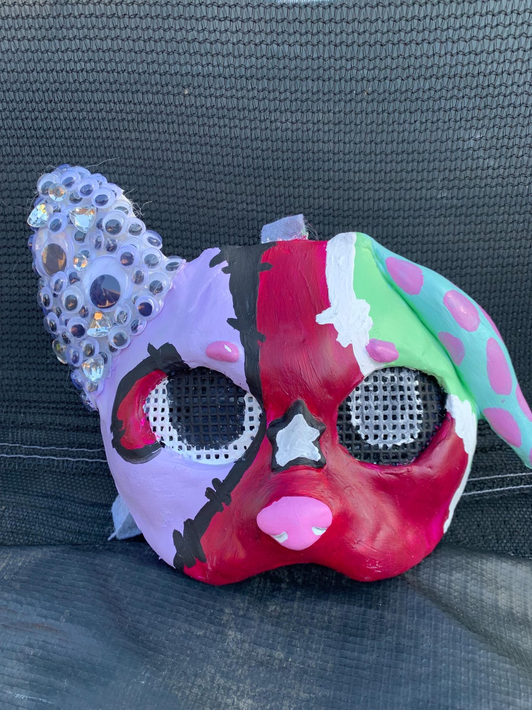 Scenecore Dog Mask - Therian Gear - Lined - Etsy