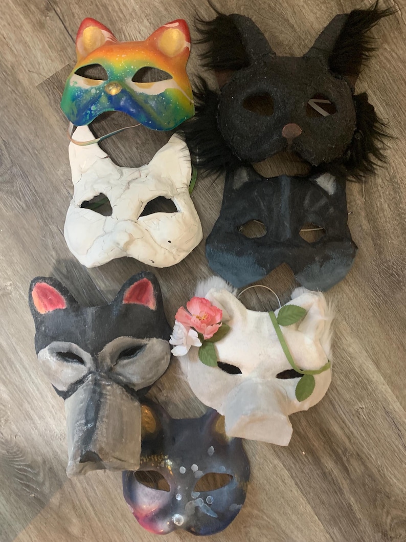Cat Mask Garage Sale! - (lq-mq) - Etsy
