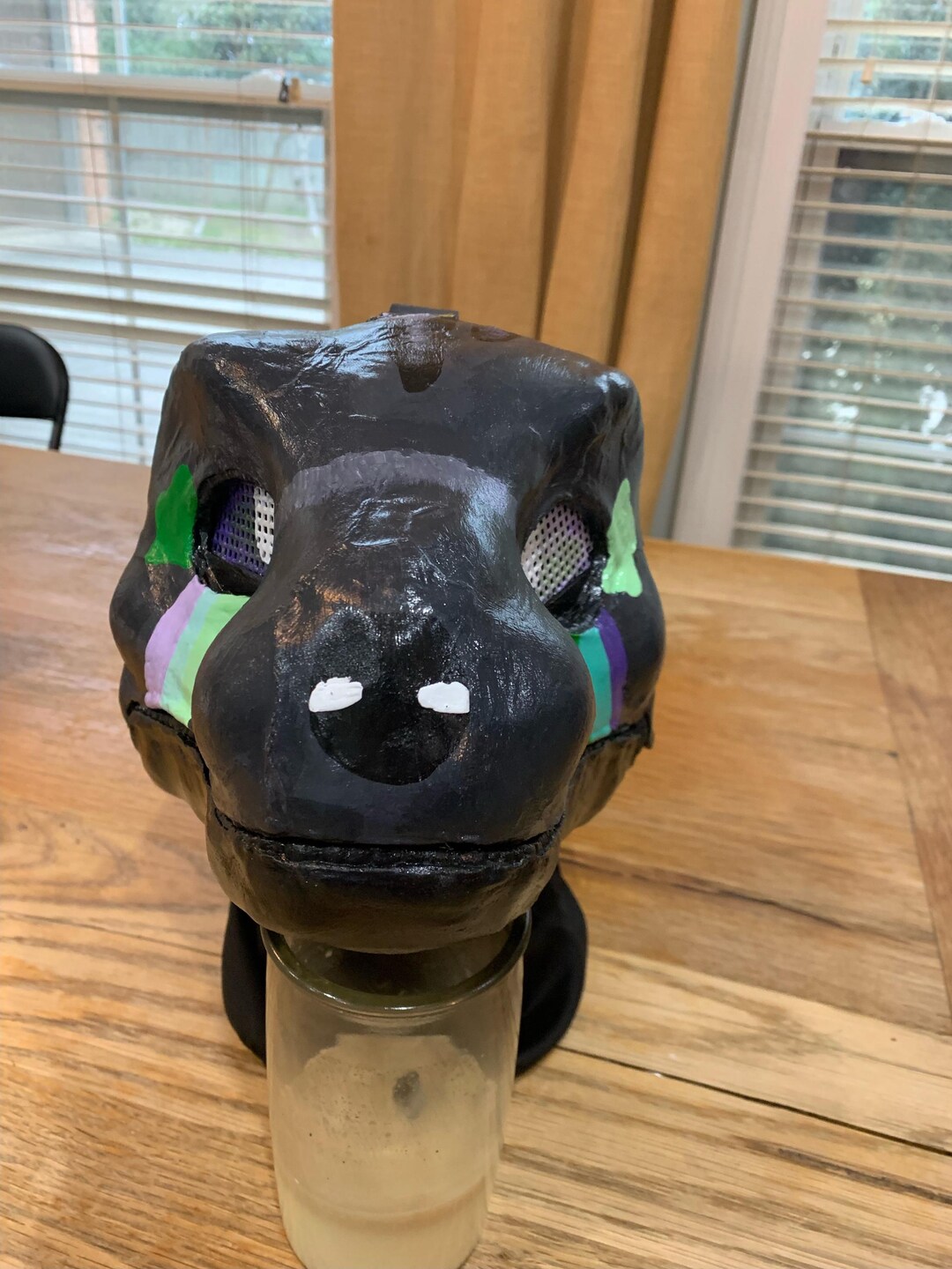 Dinomask Fursuit - Cosmic Design - Cheep - Etsy