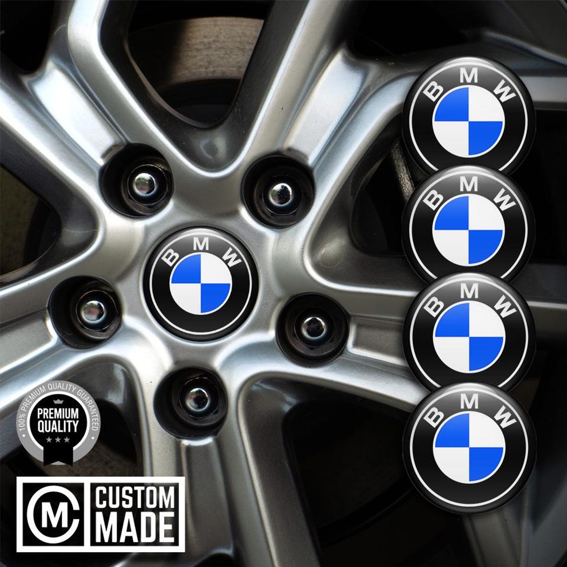 BMW Center Caps Stickers |domed Rim Decals | BMW Hub Cap Badges |3M Car ...