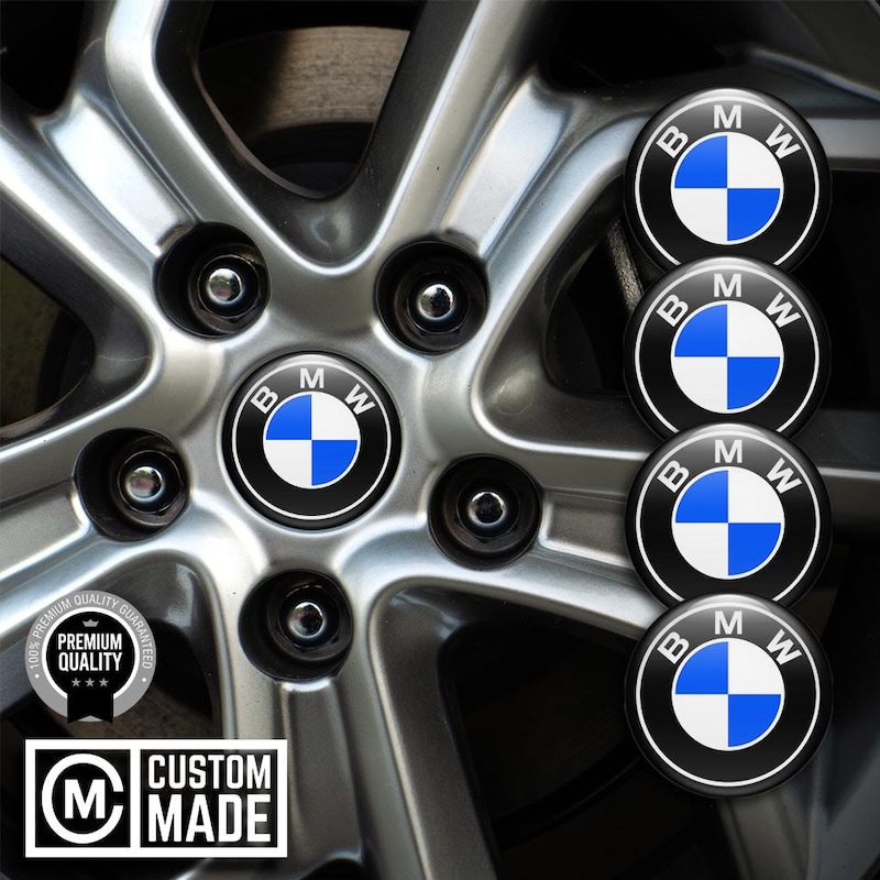 Bmw Wheel Hub Sticker - Etsy