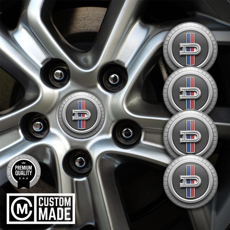 Datsun Center Caps Stickers | Domed Rim Decals | Datsun Hub Cap Badges ...