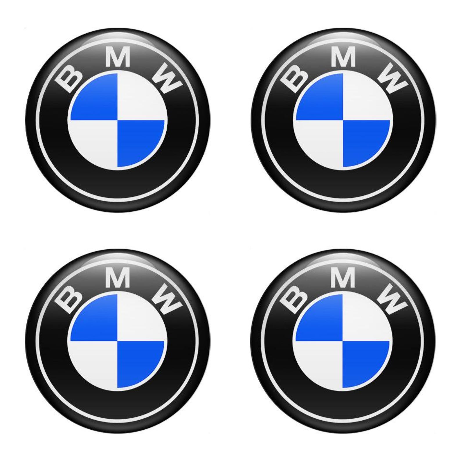 BMW Center Caps Stickers |domed Rim Decals | BMW Hub Cap Badges |3M Car ...