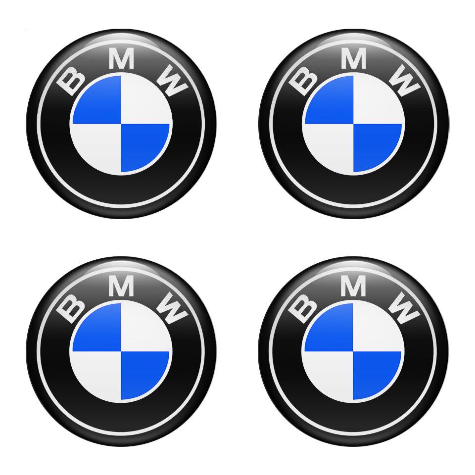 BMW Center Caps Stickers |domed Rim Decals | BMW Hub Cap Badges |3M Car ...