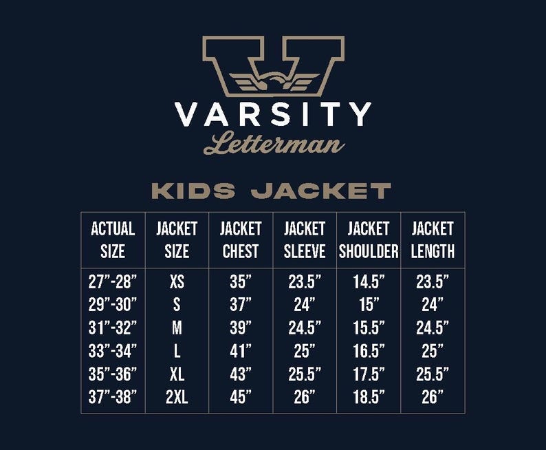 Personalized Kid Name Varsity Unisex Jacket, Customized Baseball Jacket ...