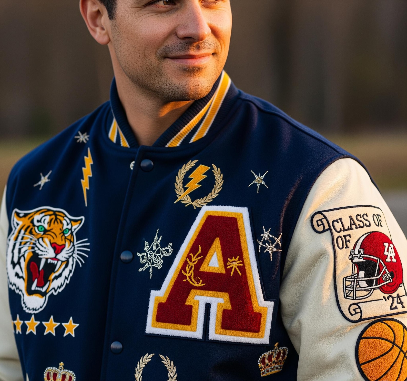 Custom Letterman Jacket, Personalized Varsity Jacket, Customizable ...