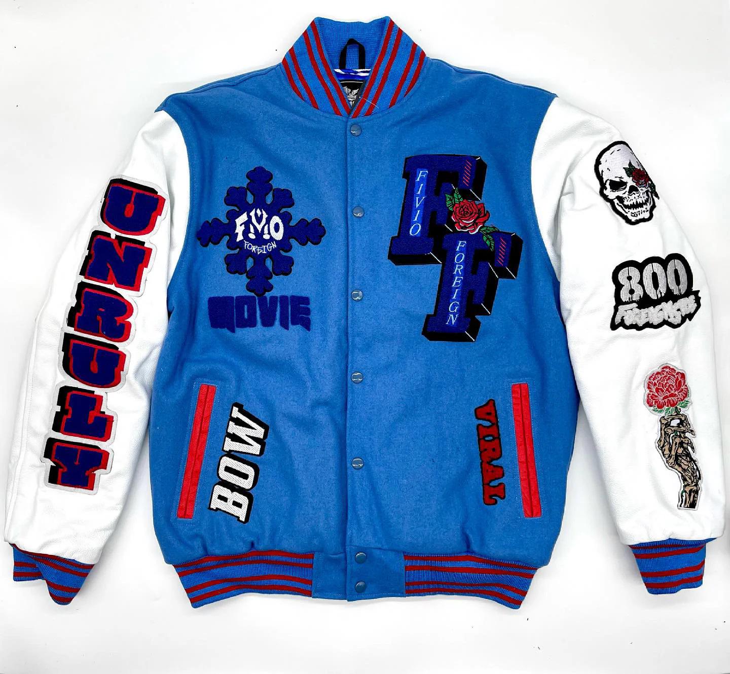 Varsity Letterman Jacket Custom Men's College Varsity Letterman ...