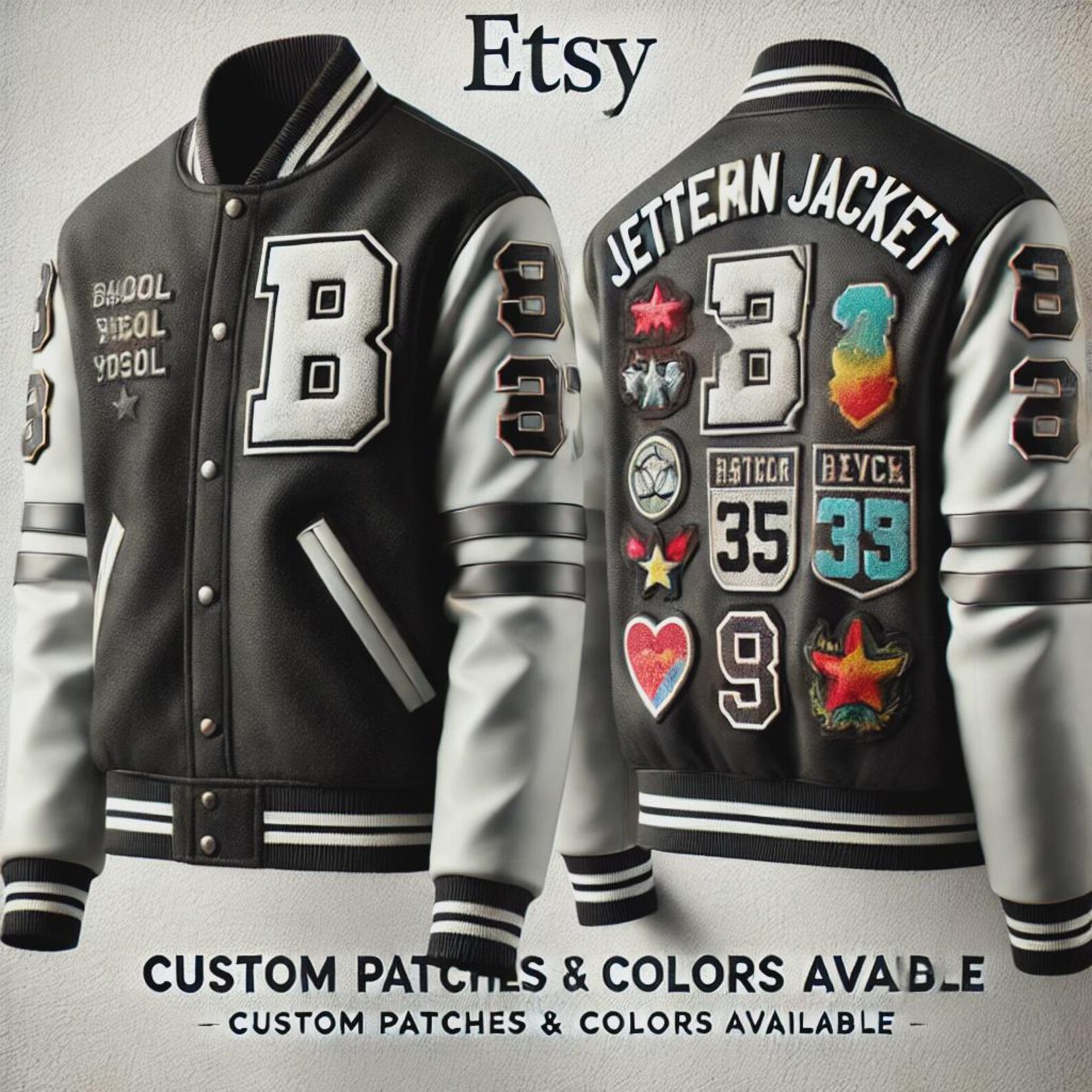 Varsity Letterman Jacket Custom Men's College Varsity Letterman ...