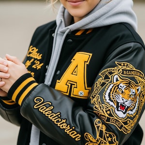 Custom Varsity Letterman Jacket for Women Jacket or Hoodie Ideal for ...