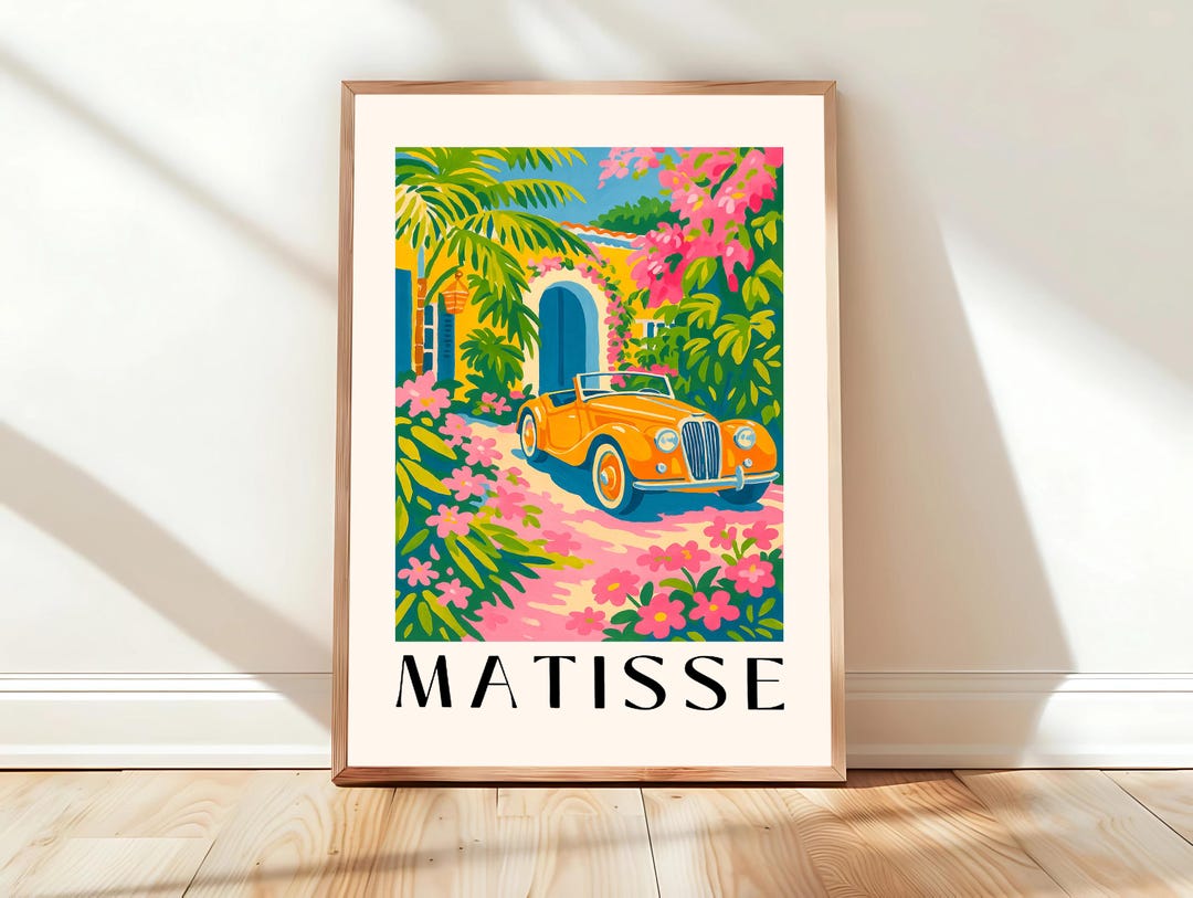 Henri Matisse Print, Preppy Art, Aesthetic Poster for Modern Gallery ...