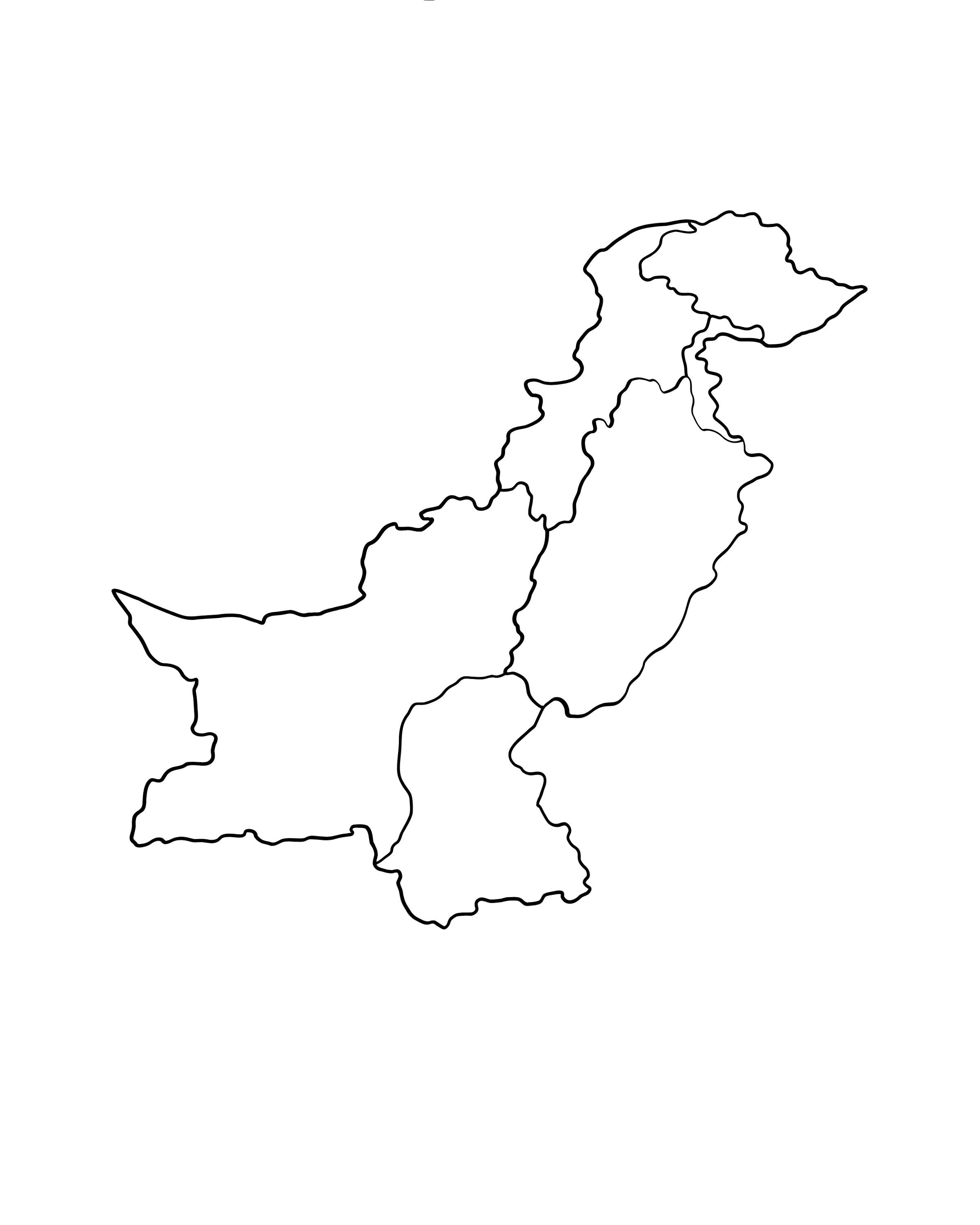 Beautiful Pics of Pakistan Map - Etsy
