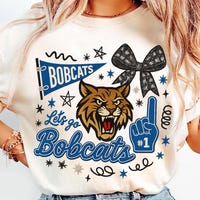 Bobcats Mascot PNG: School Spirit Graphic (digital Download) - Etsy