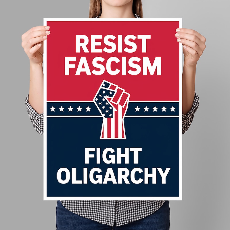 Fight Oligarchy Signs - Etsy