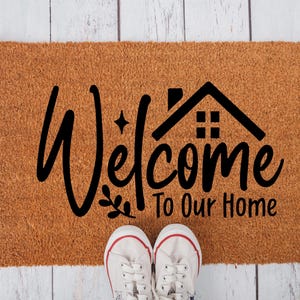 20 Doormat SVG Bundle, Welcome Mat Cut Files, Funny Door Mat Quotes ...
