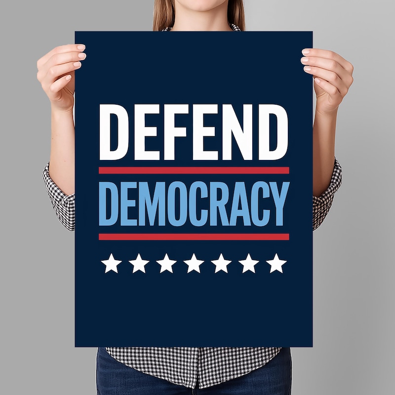 Protest Signs for Defending Democracy - Etsy