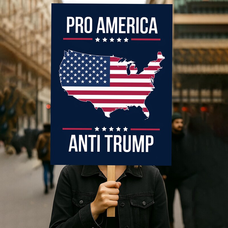 Anti Trump Protest Poster - Etsy