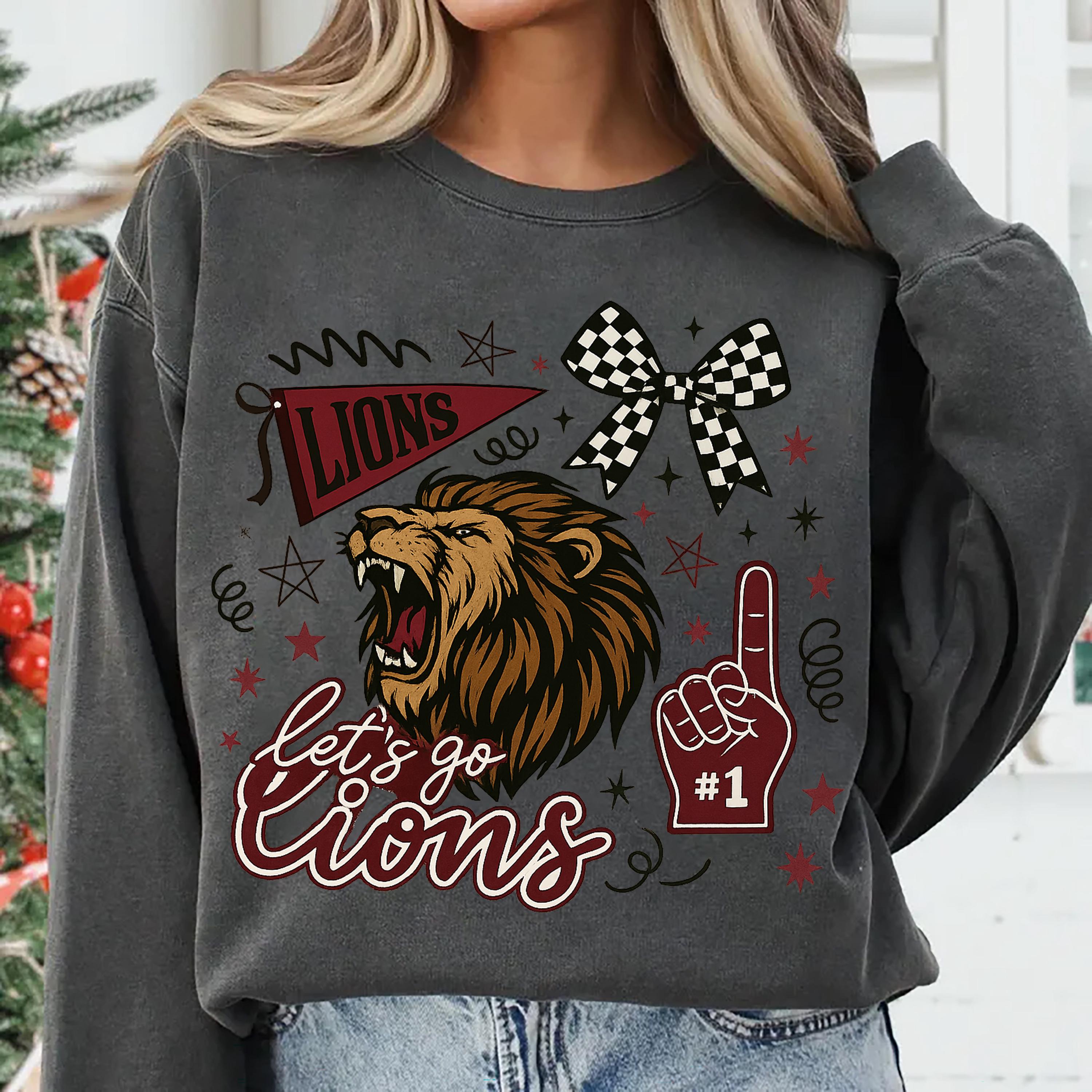 Mascot PNG, Lions Doodle Shirt Design - Maroon, Mascot School, Collage ...