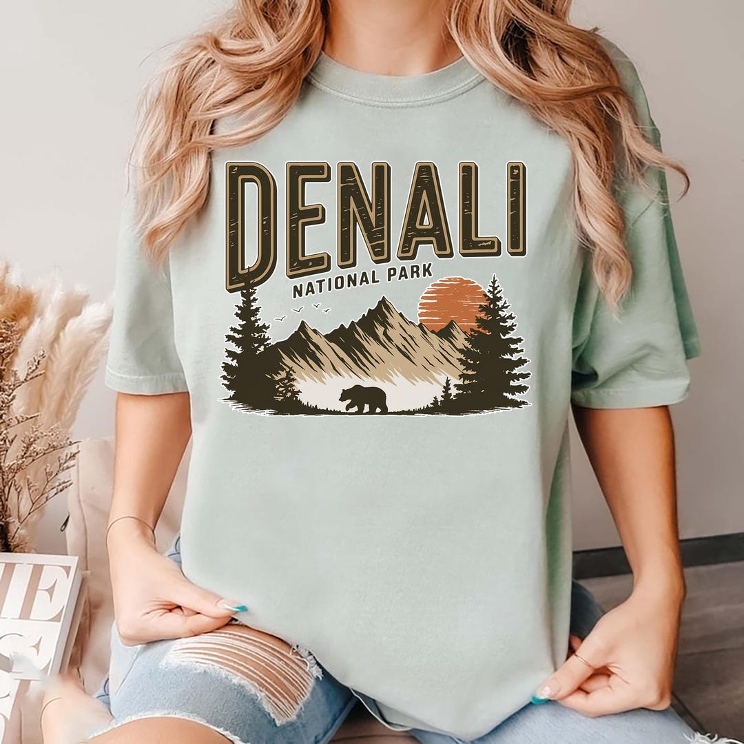 Mount Denali National Park PNG SVG, Alaska Png, Trending Shirt Designs ...
